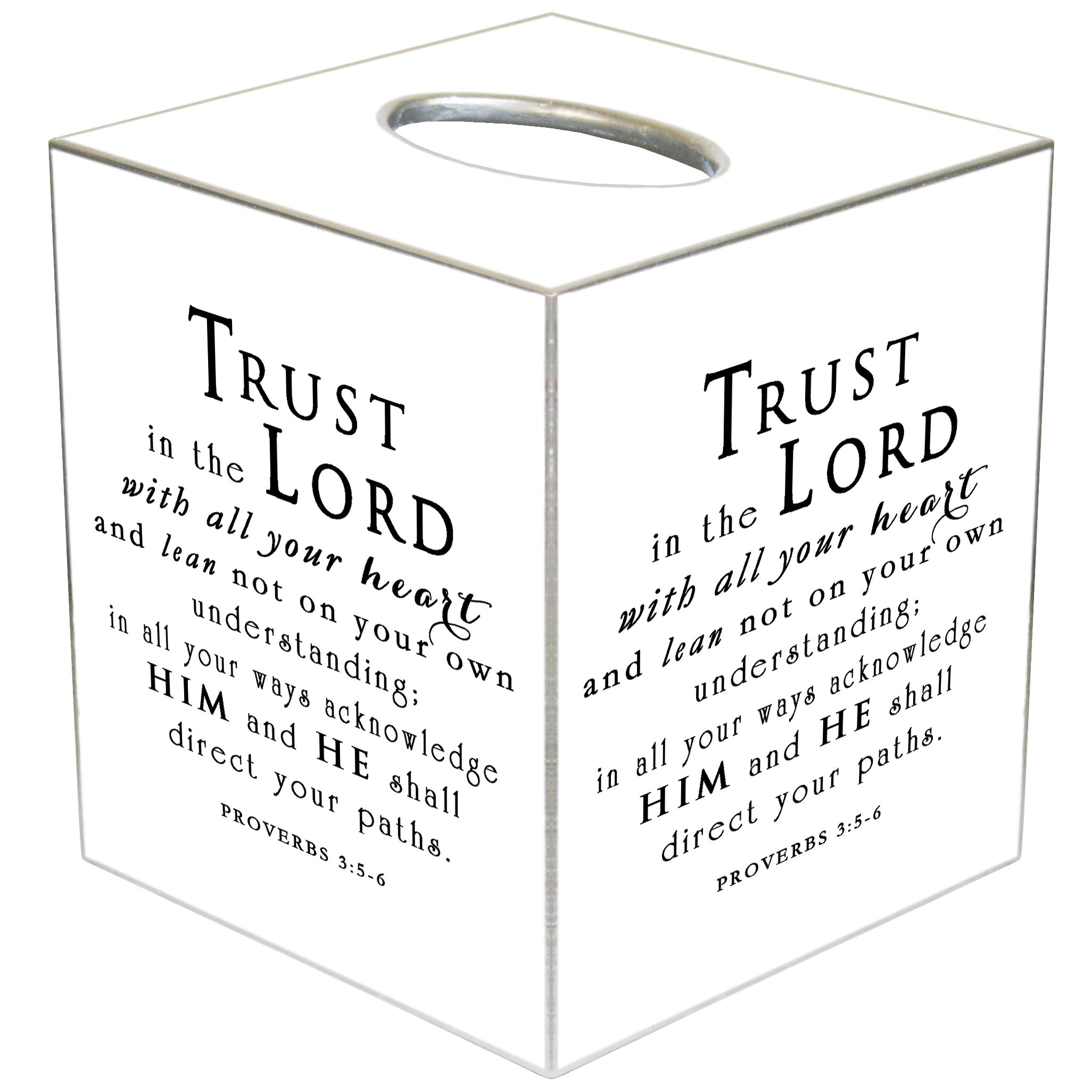 TB8690 - Trust In The Lord Tissue Box Cover – Marye_Kelley