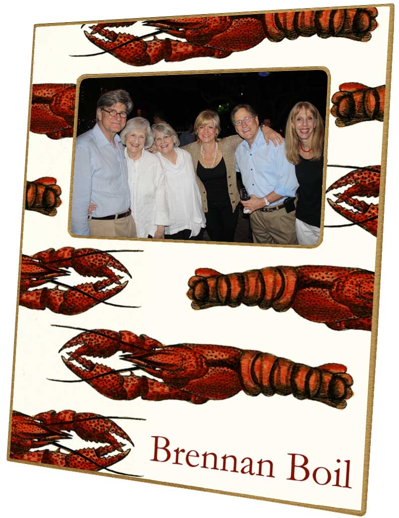 F2851- Antique Crawfish Boil Picture Frame – Marye_Kelley