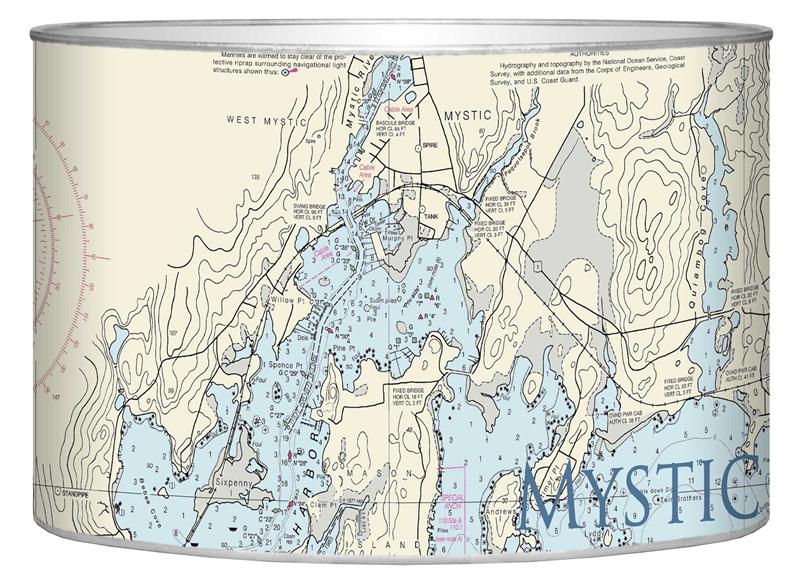 LB2521-Mystic Nautical Chart Letter Box – Marye_Kelley