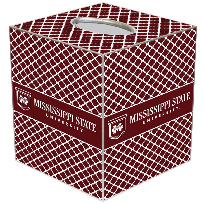 TB5208-Mississippi State University Tissue Box Cover – Marye_Kelley