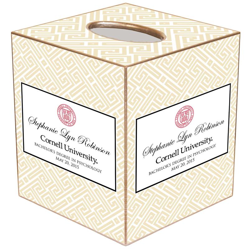 TB6424-Cornell University Tissue Box Cover – Marye_Kelley
