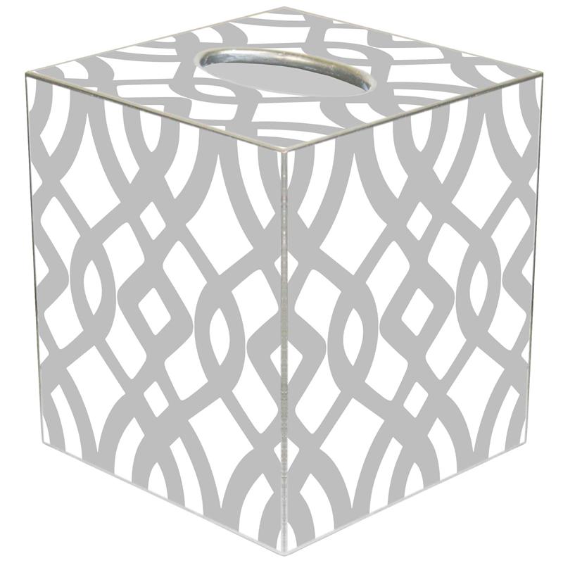 TB8022-Grey Madison Tissue Box Cover – Marye_Kelley