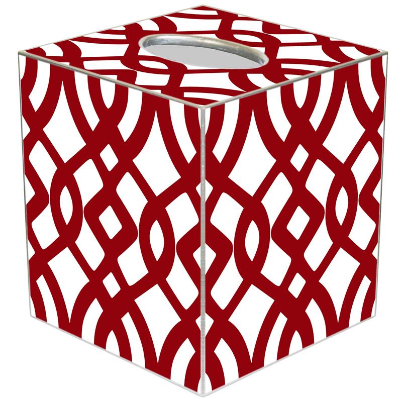 TB8029-Red Madison Tissue Box Cover – Marye_Kelley